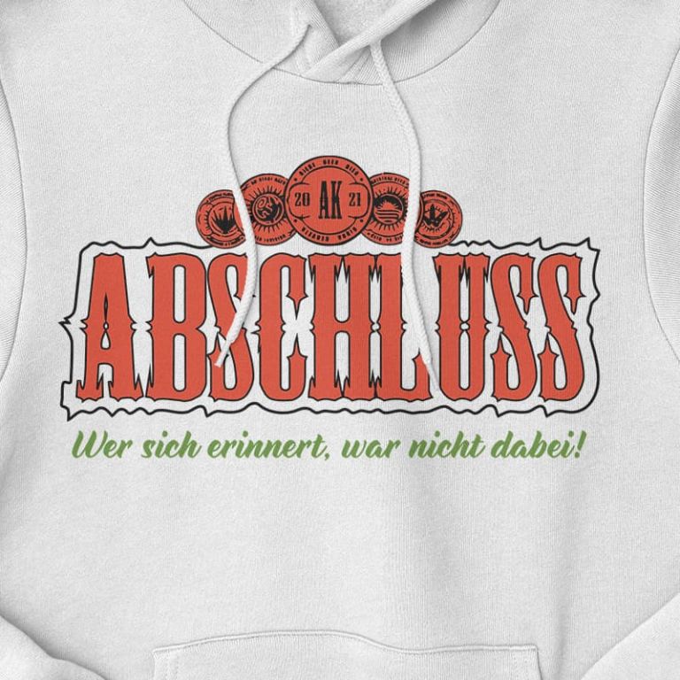 Abschlusspullis selbst designen | Exklusiv bei AK-WEAR.de