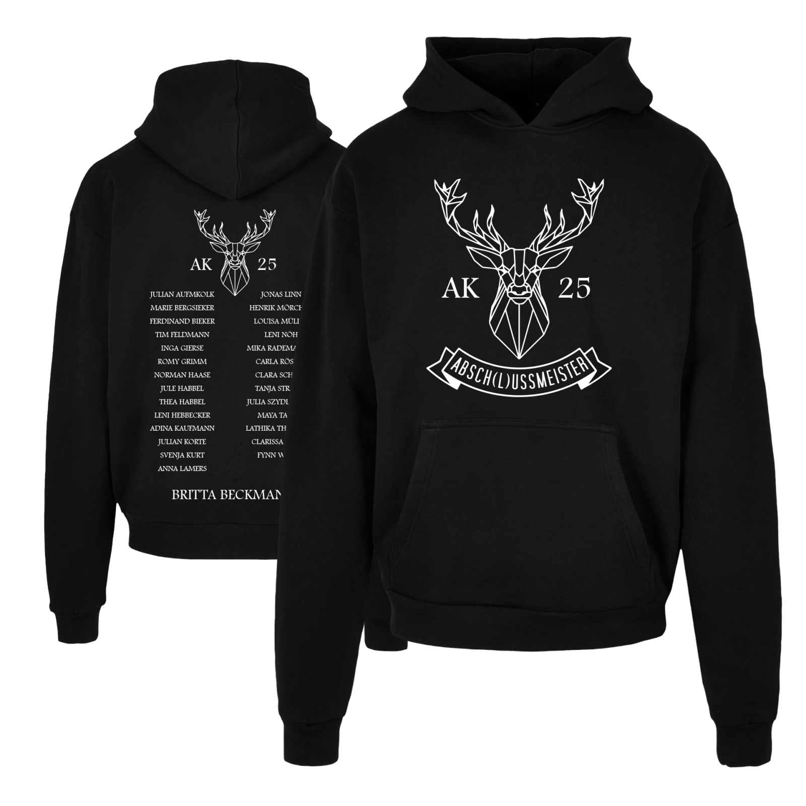 Abschlusspullis selbst designen | Exklusiv bei AK-WEAR.de